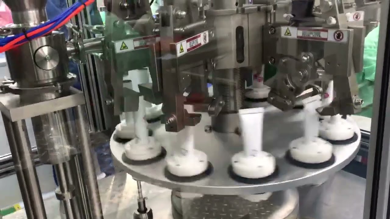 Automatic Tube Filler and Sealer automatic tube filling machine - YouTube