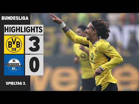 Borussia Dortmund - SC Paderborn | 3:0 | Highlights | Bundesliga 2026-27 | dortmund paderborn