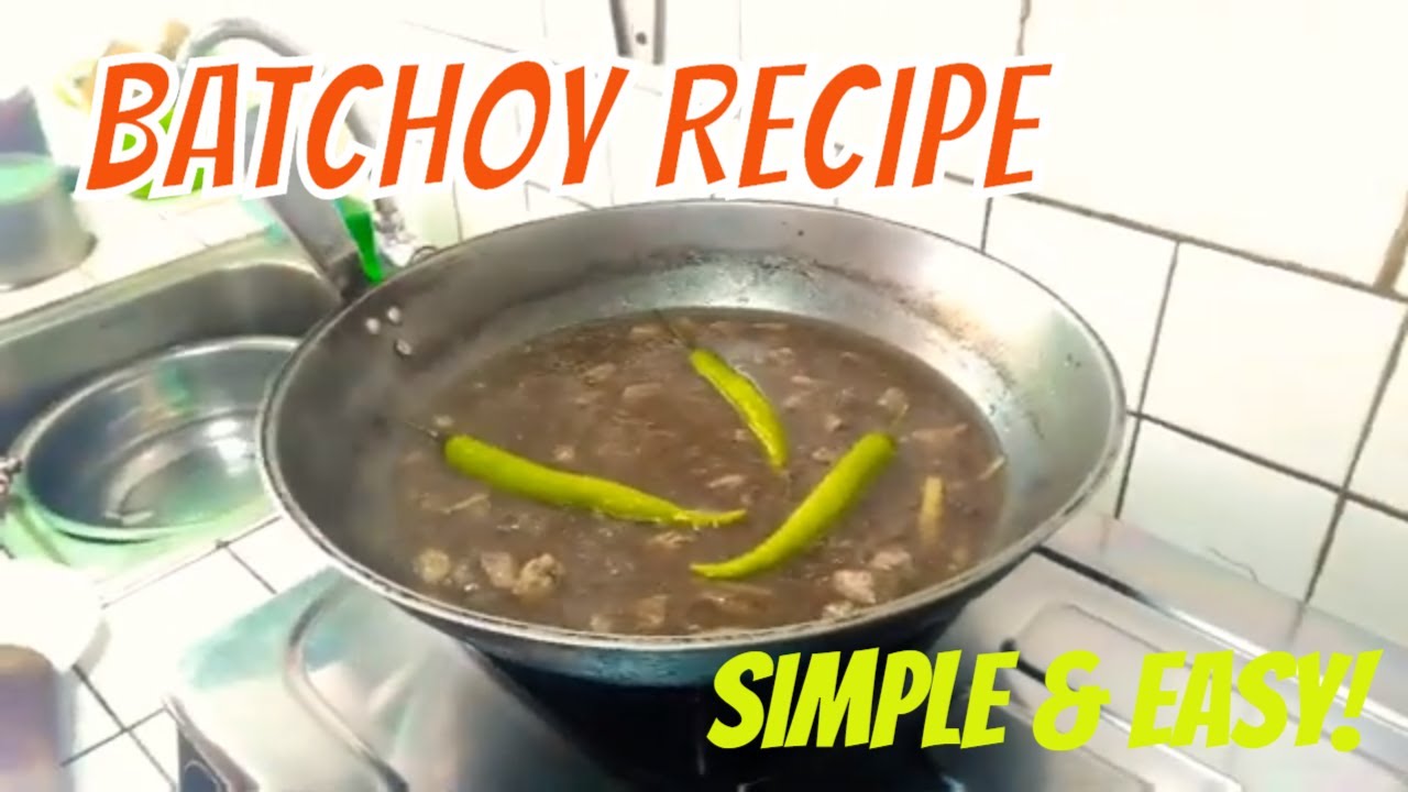 How to cook batchoy (Simple and quick recipe) - YouTube