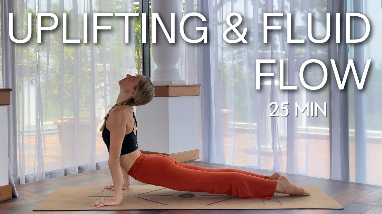 Awaken Your Energy & Recharge | Uplifting Fluid Stretch & Flow | 20 Min ...