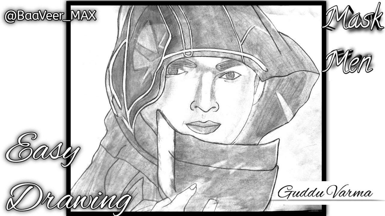 नकाबपोश Drawing | BaalVeer reaturns Nakabposh (Mask Men) Drawing ...