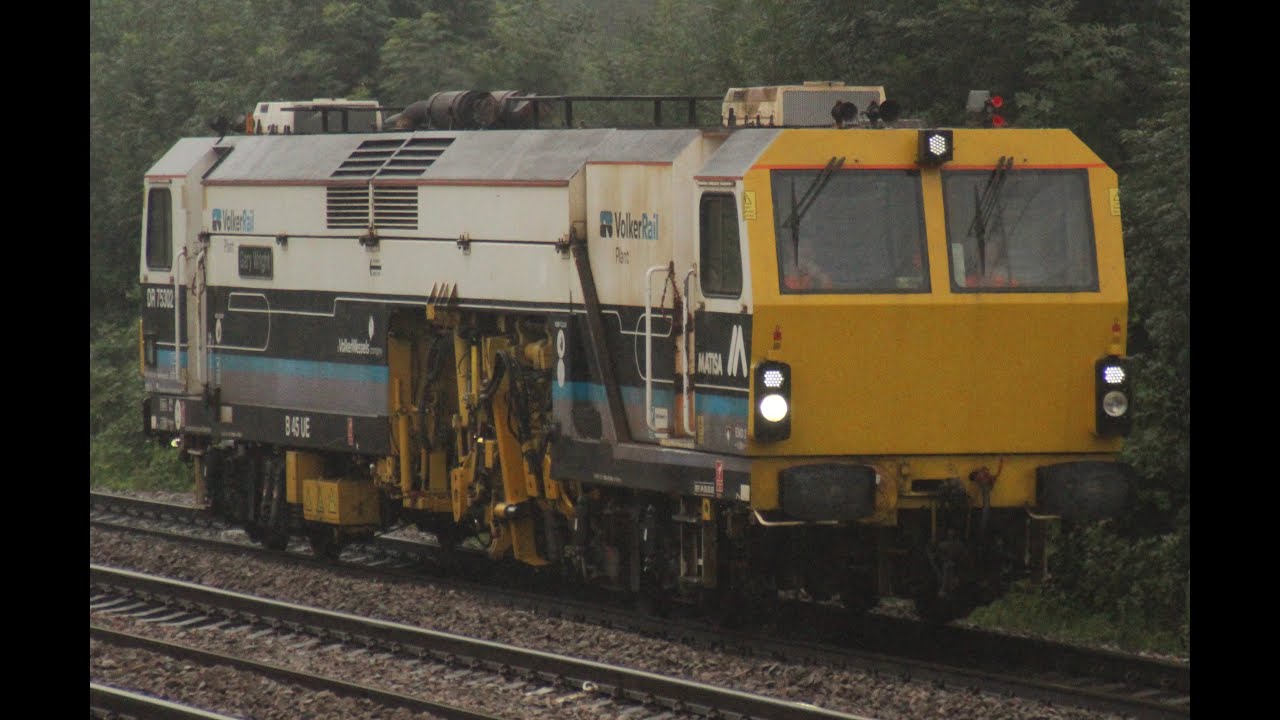 VolkerRail tamper on Route Learning duties - YouTube