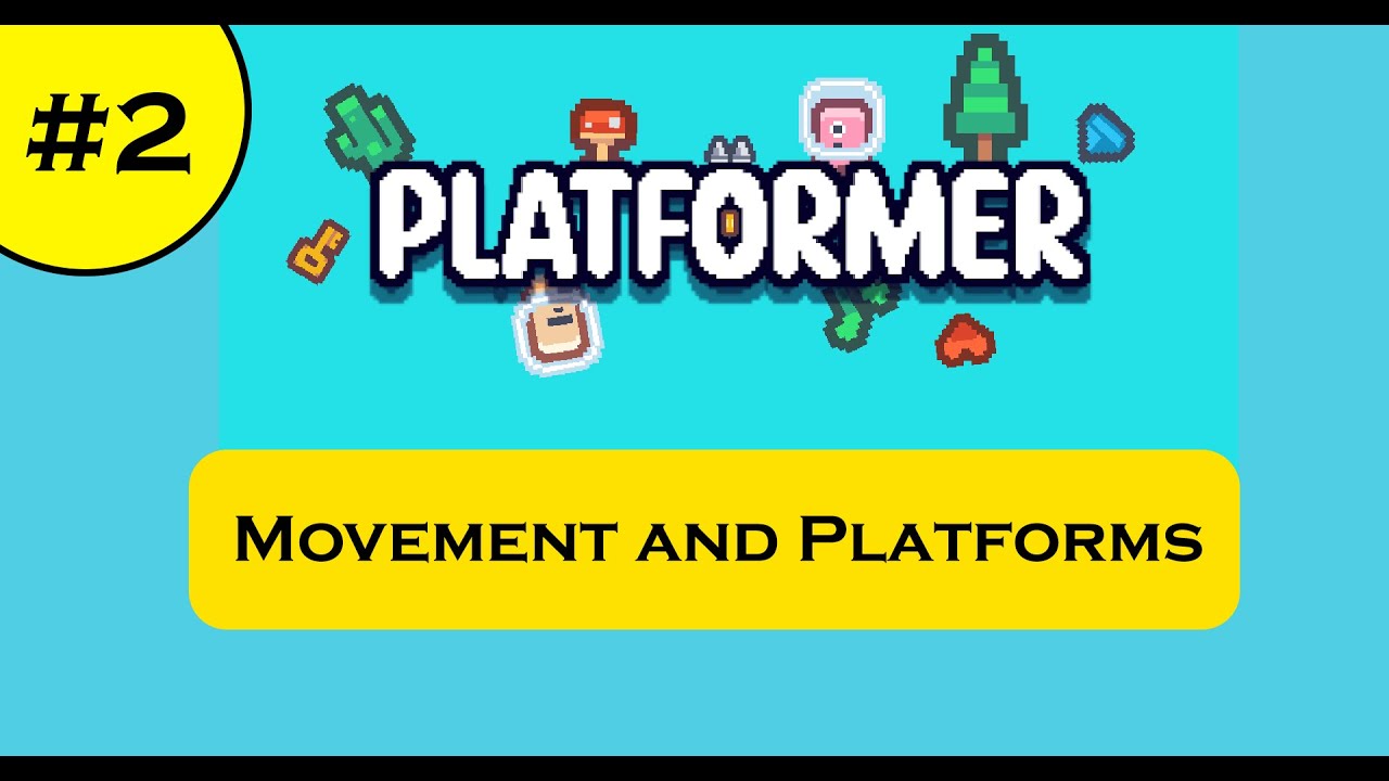 GDevelop 5 Platformer Tutorial #2 | Movement and Platforms - YouTube