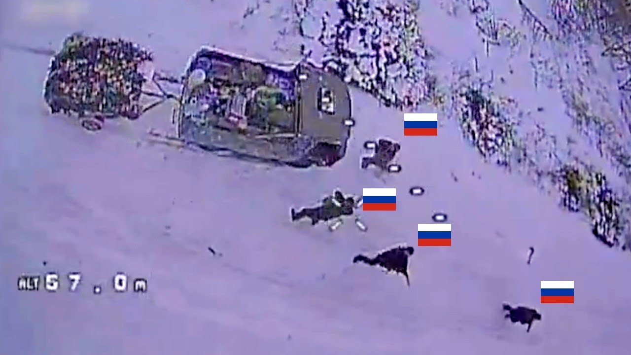 Russian ATVs are useless in the winter. - YouTube