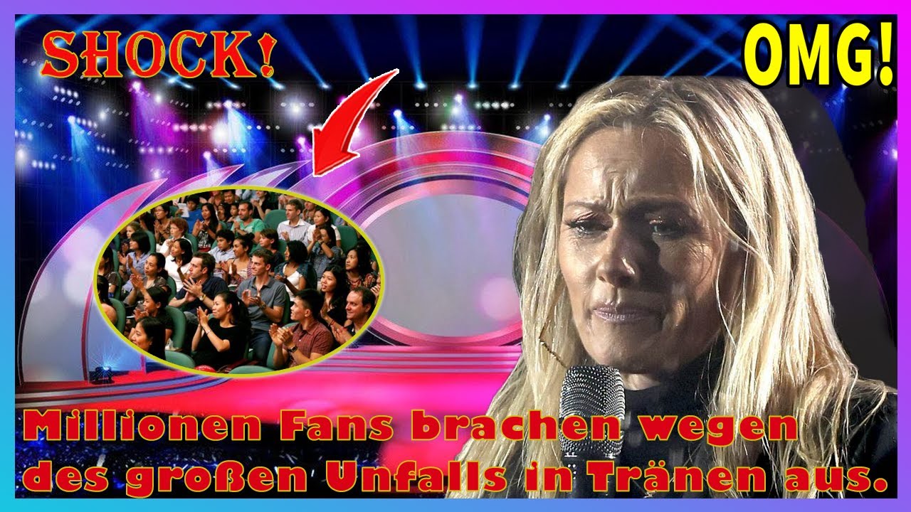 Helene Fischer bedauert Millionen von Fans mit diesem großen Unfall ...