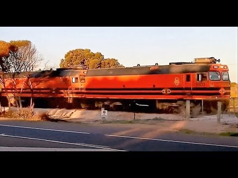 Gypsum Train Ceduna South Australia 26 08 2014 - YouTube