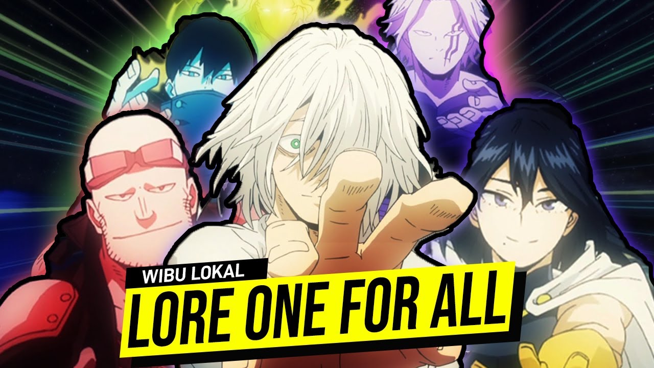 Sejarah Quirk One For All Dalam 8 Menit - #WibuLokal - YouTube
