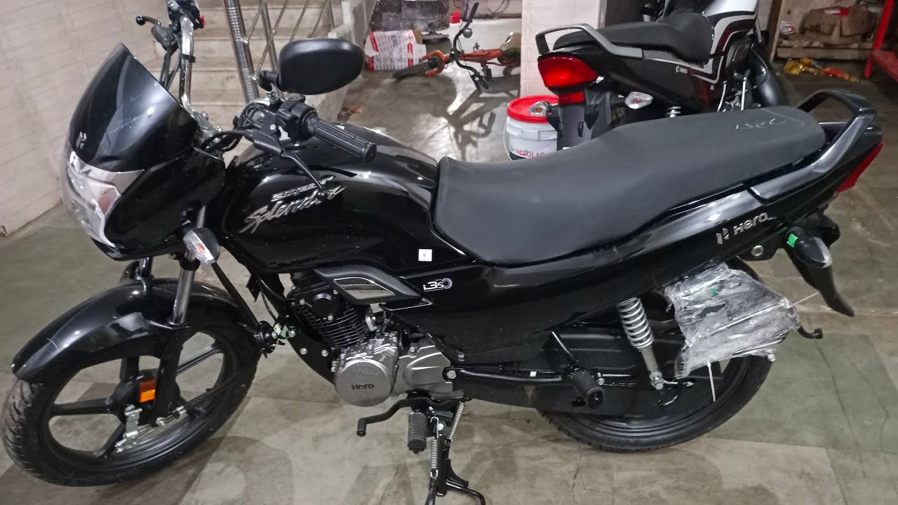 finally hero super splendor canvas black edition launch review2022 ...