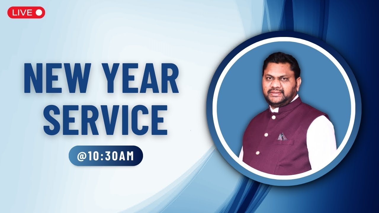 01-01-2025|| NEW YEAR SERVICE || SALMAN JOSEPH MINISTRIES PIPPARA - YouTube