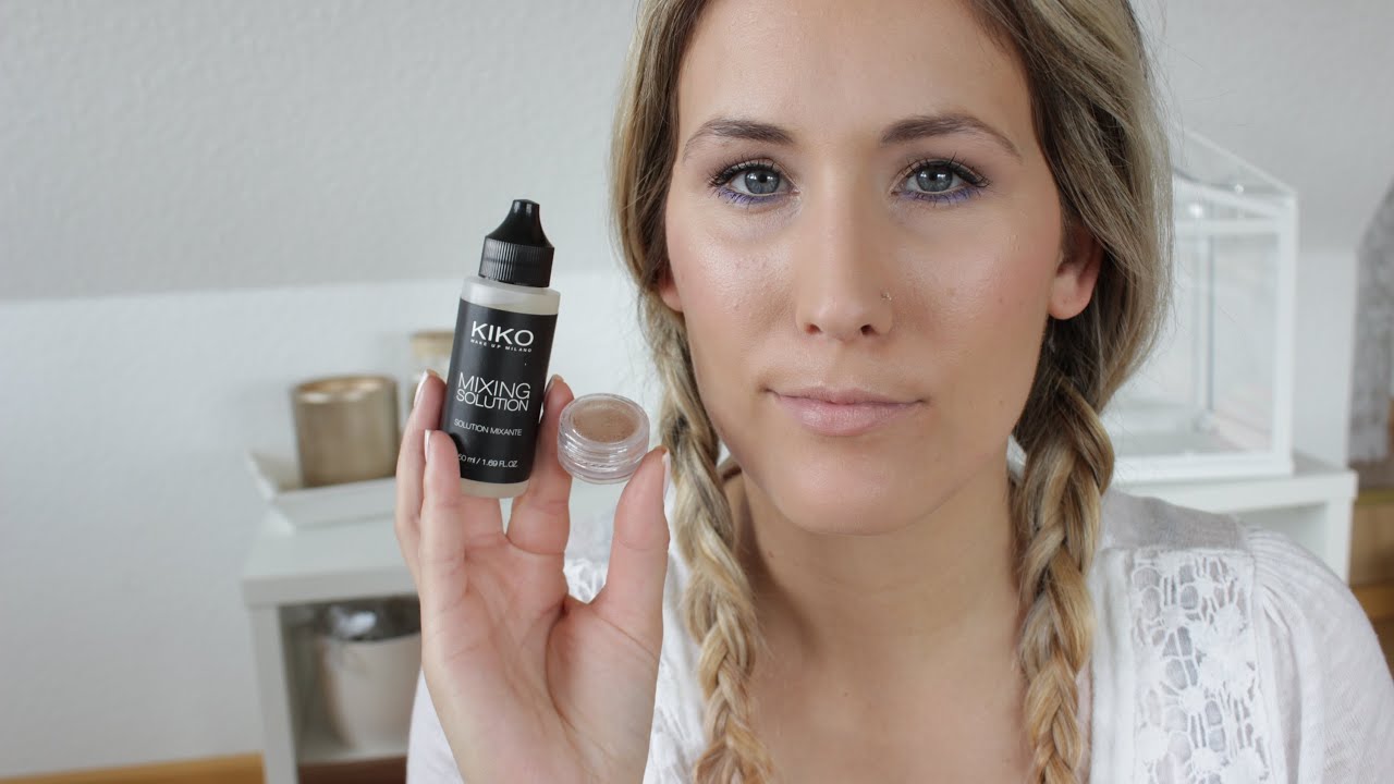 Mac Tan auftragen | Kiko mixing solution - YouTube