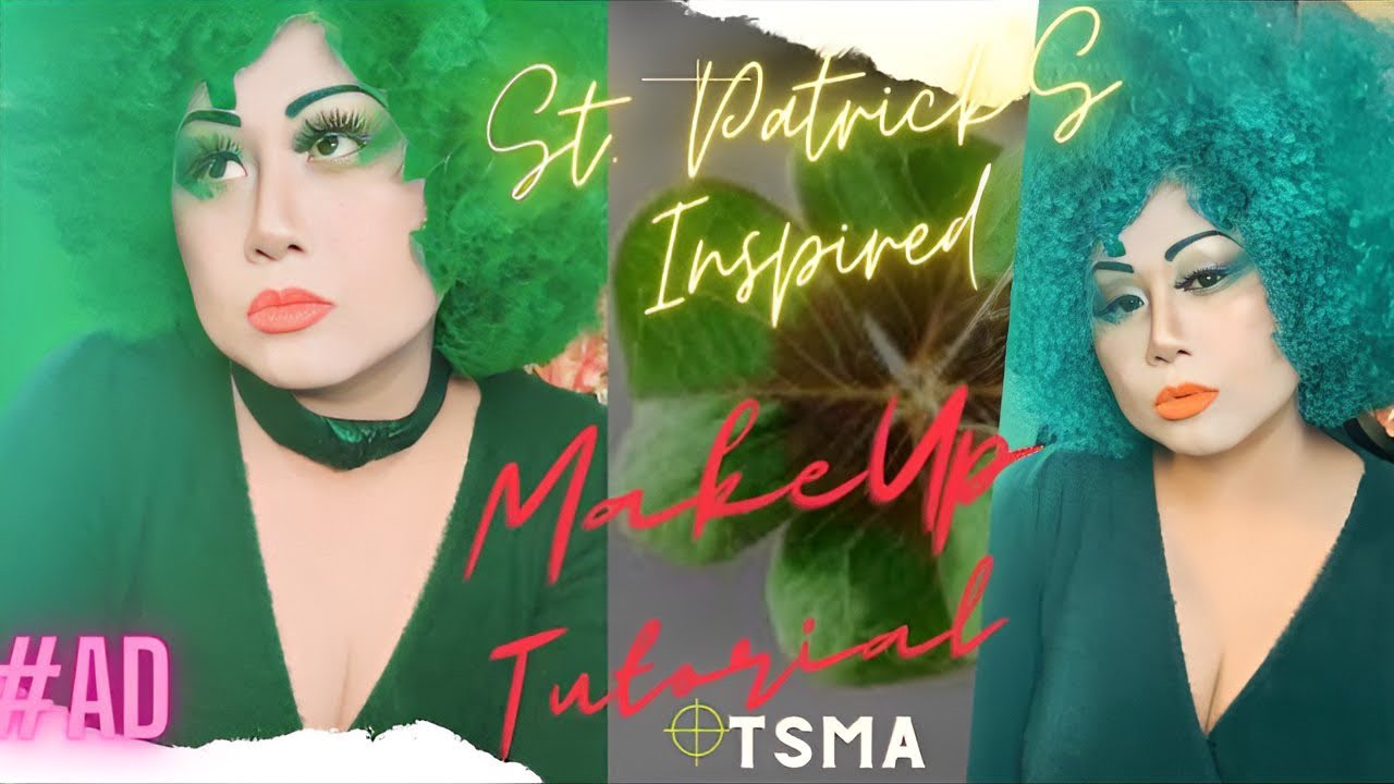 SHAMROCK ST. PATRICK’s INSPIRED MAKEUP TUTORIAL @MorpheOfficial ...