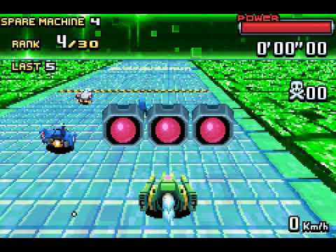 F-Zero GP Legend GBA Gold Cup Expert Class Draq Mighty - YouTube