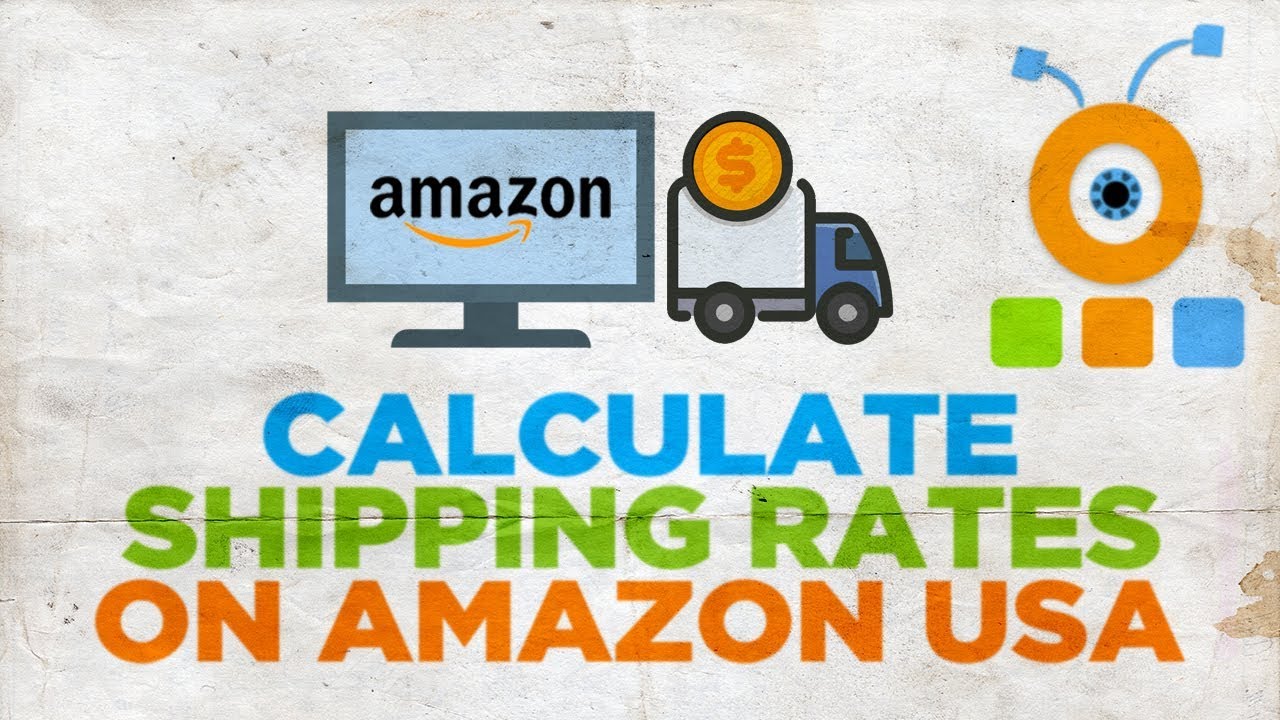 How to Calculate Shipping Rates on Amazon USA - YouTube