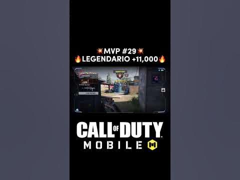 🔥MVP en LEGENDARIO (+11,500)🔥 #codmobile #codm #codmclips - YouTube