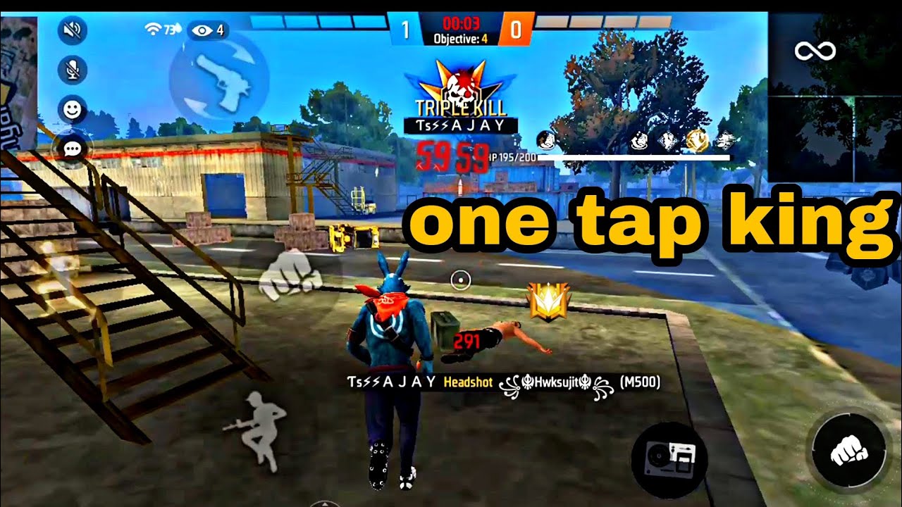 one tap king free style gamplay 💯💯 - YouTube
