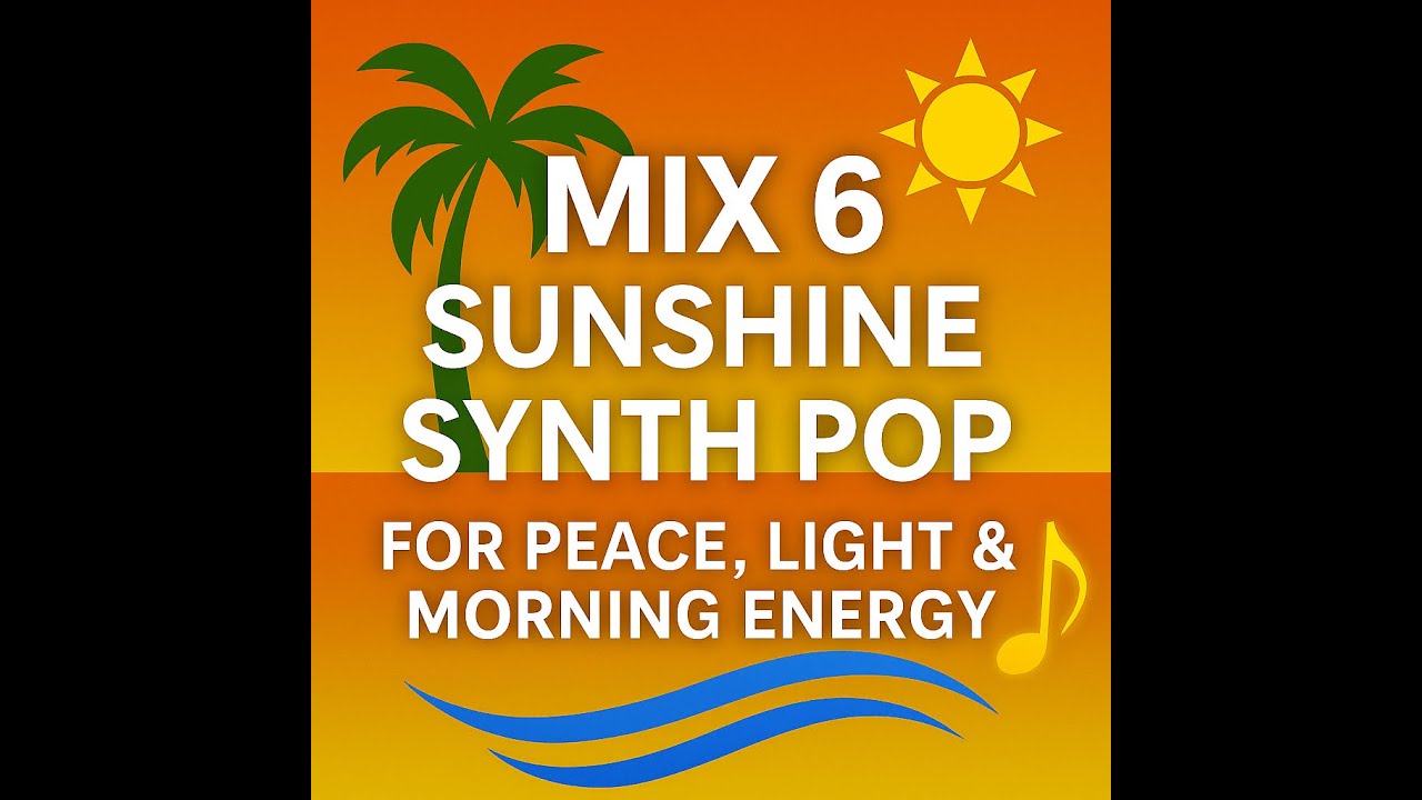 Sunshine Synth Pop MIX 6 for Peace, Light & Morning Energy - YouTube