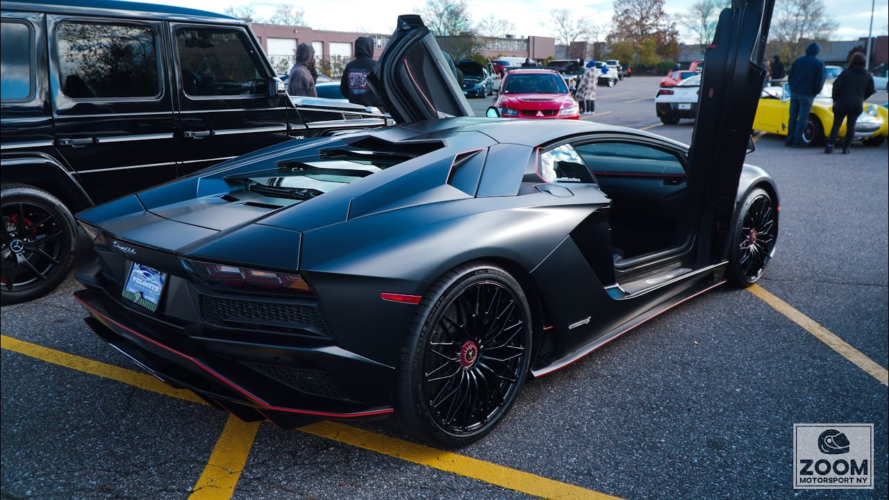 Modified Cars & Supercars leaving Cloud 9 car show | 11/13/22 | 4k ...