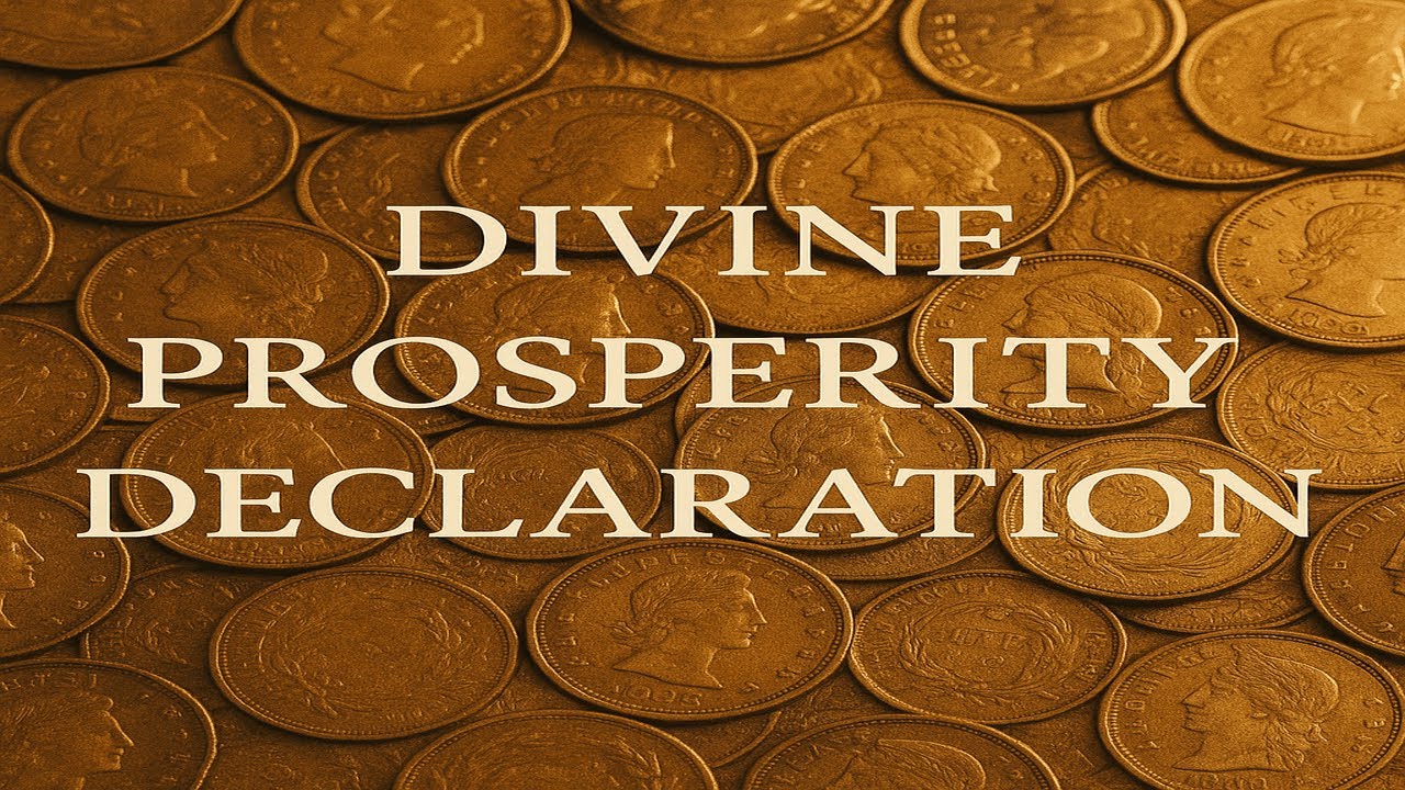 Divine Prosperity Declaration - YouTube