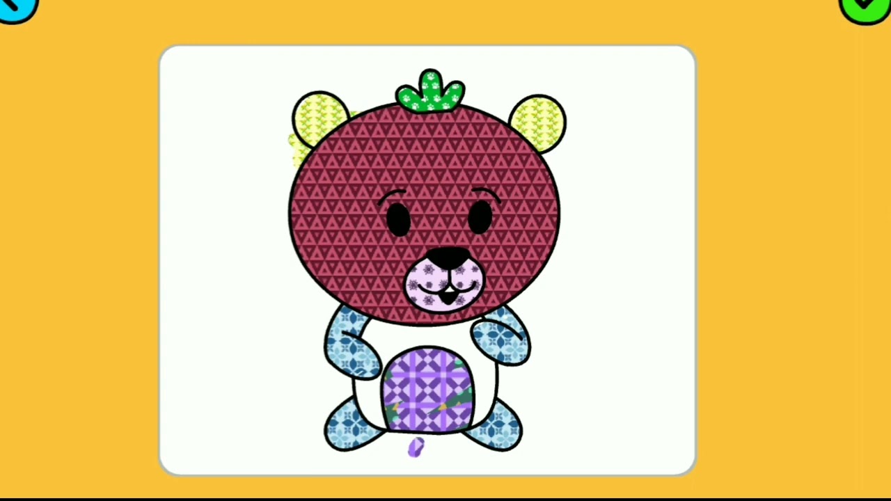 How we draw colorful teddy,easy arylic drawing for kids, kids drawing ...