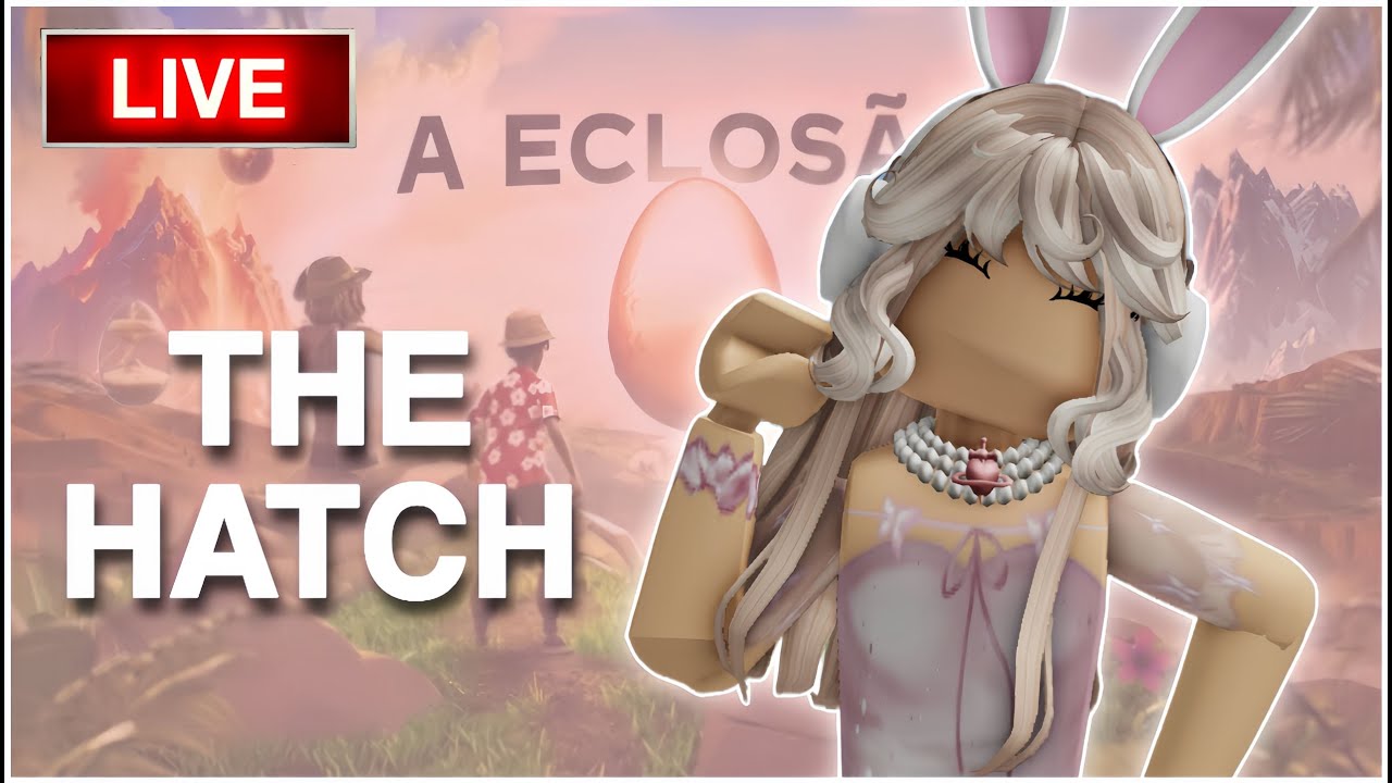 (AO VIVO) COMPLETANDO O EVENTO THE HATCH - ROBLOX! 🐰 - YouTube