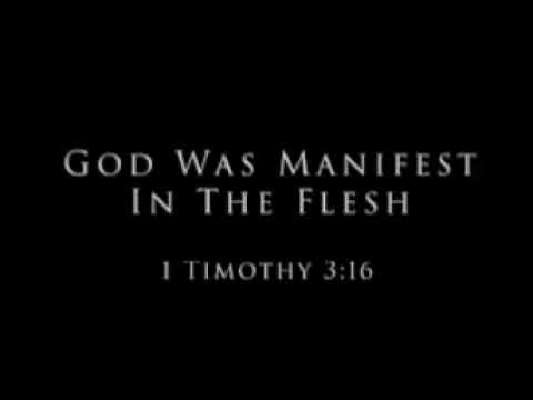 God Manifested in the flesh FULL Dr Robert A Morey - YouTube