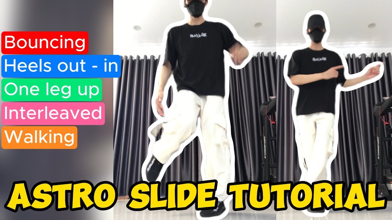 New dance trend ASTRO SLIDE tutorial - YouTube
