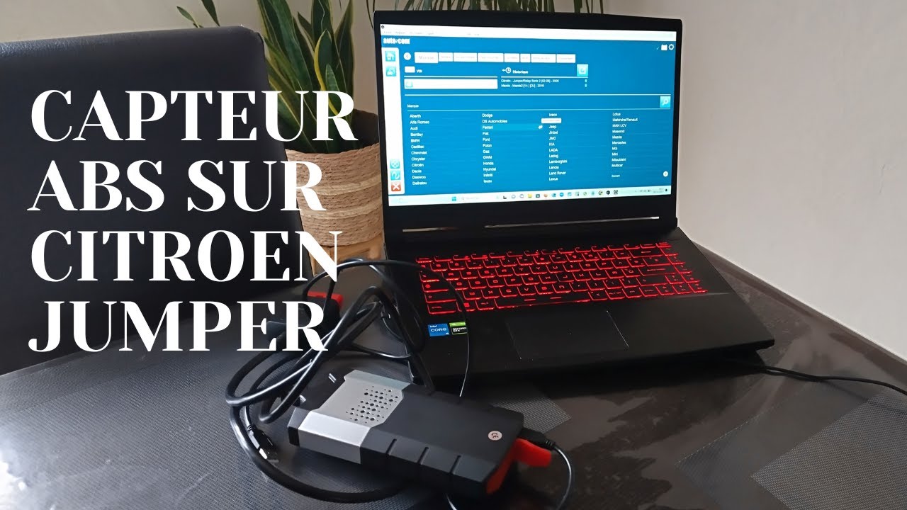 Capteur ABS Jumper + Logiciel Delphi 2021 - YouTube