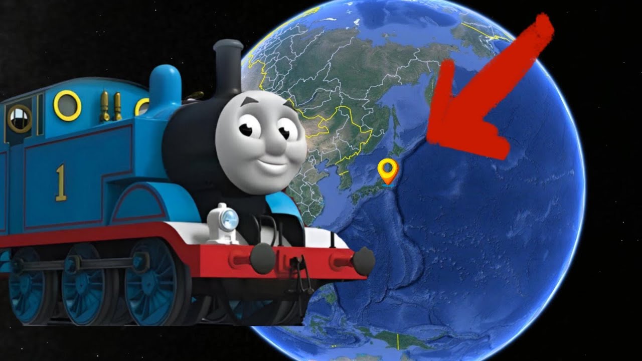 🚂"Thomas the Train on Google Maps!" - YouTube