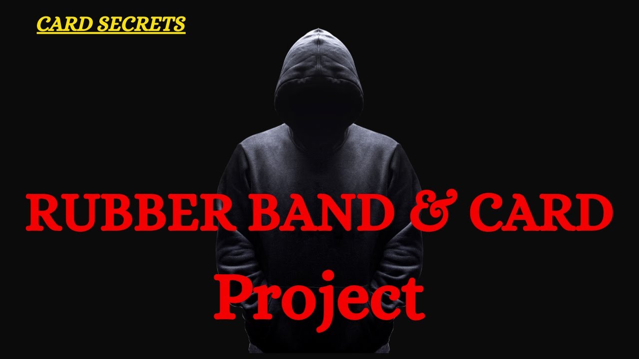 FLASH from Rubber Band & Card Project - YouTube