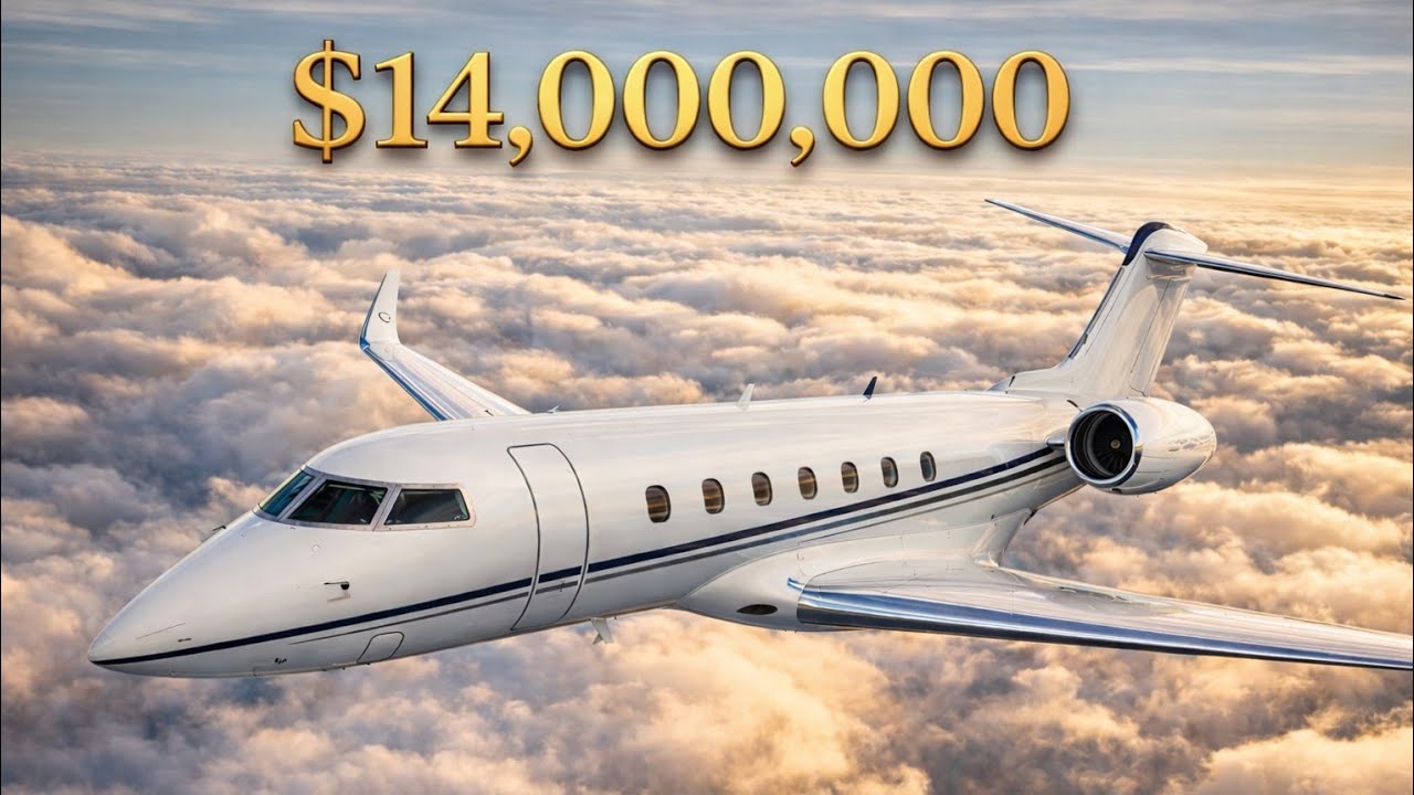 Inside a $14M Private Jet | Luxury Redefined at 45,000 Feet - YouTube