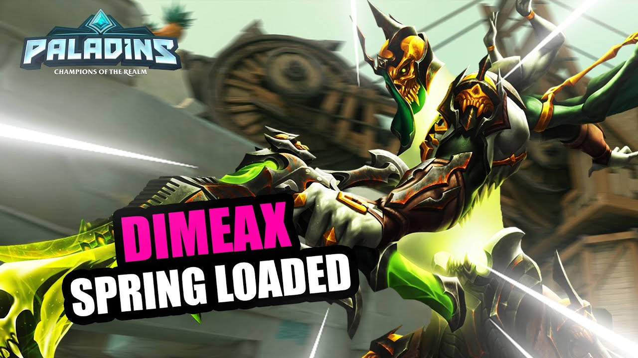 Dimeax VII Pro Competitive l MASTER l SPRING LOADED l PALADINS GAMEPLAY ...