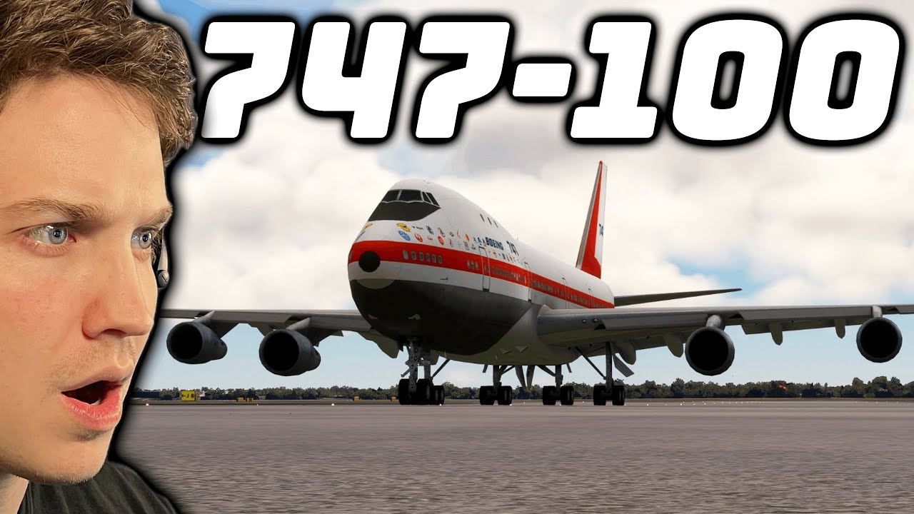 FREE 747-100 for Microsoft Flight Simulator | How Bad is it? - YouTube