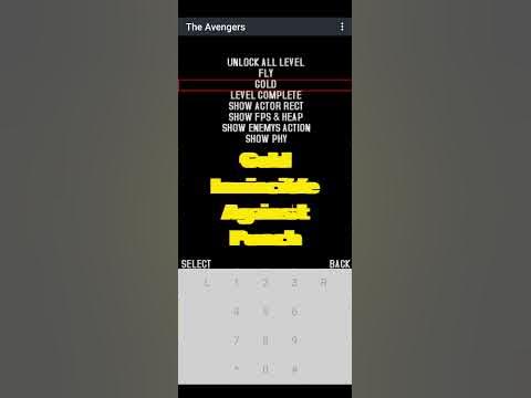 The Avengers - Java Game - Cheats #emulator #cheatcodes #javagame - YouTube