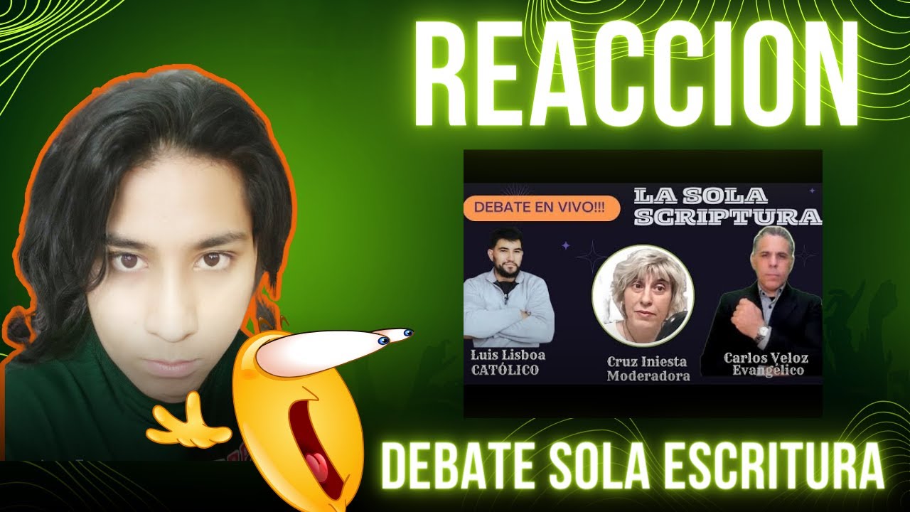 REACCION AL DEBATE LUIS LISBORA VS CARLOS VELOZ LA #SOLAESCRITURA - YouTube