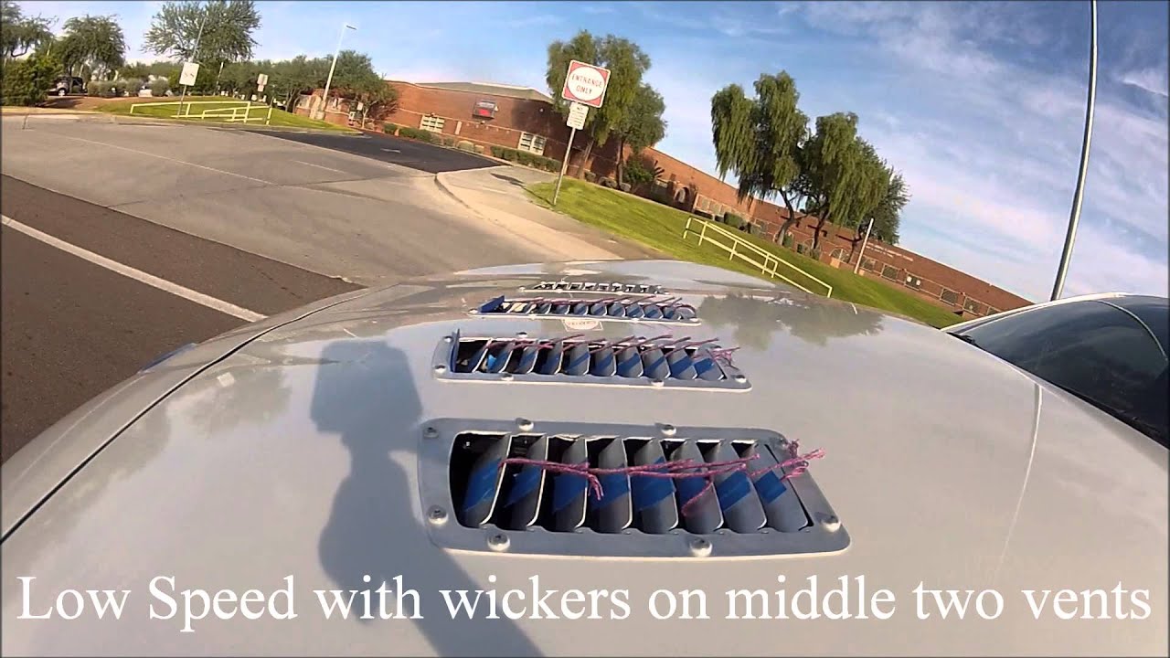 Velox Motorsports Hood Louver FRS BRZ Tuft Test - YouTube