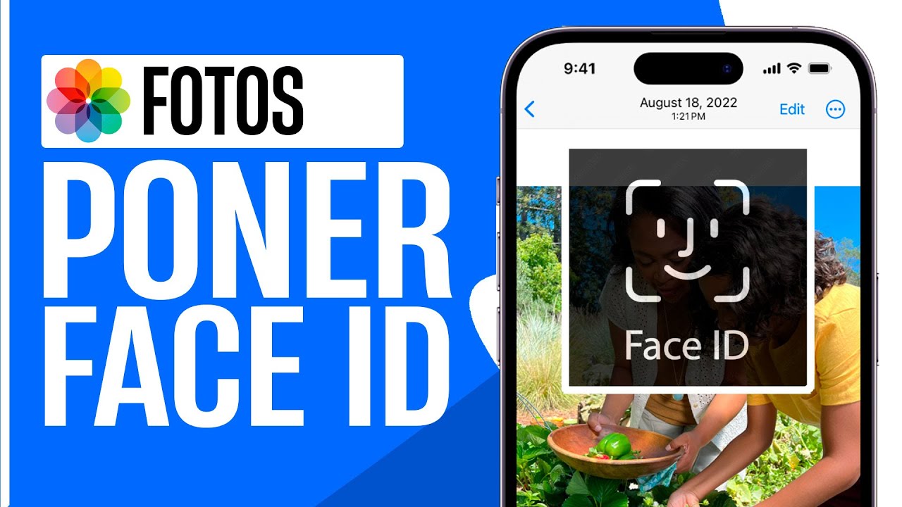 Cómo PONER Face ID en Fotos en iPhone (2024) - YouTube