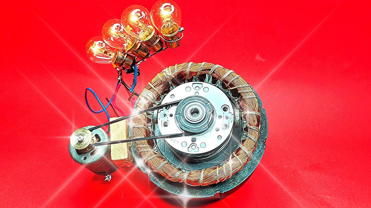 3 TOPS FREE ELECTRICITY GENERATOR||HOW TO MAKE FREE ELECTRICITY 230V ...