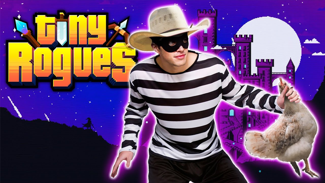 EXPLODING CHICKEN THIEF BUILD! - TINY ROGUES - YouTube