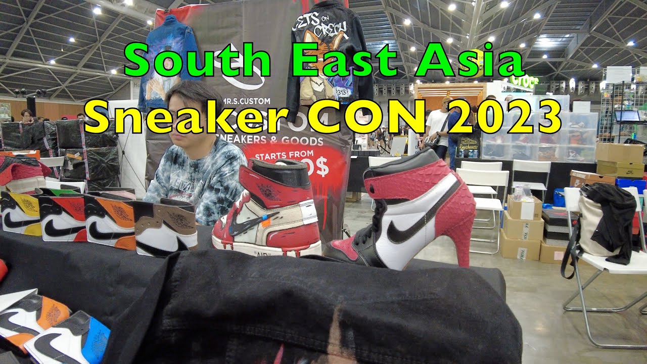 Sneaker CON SEA 2023 at EXPO (1 April to 2 April) 4K UHD #sneaker #expo ...