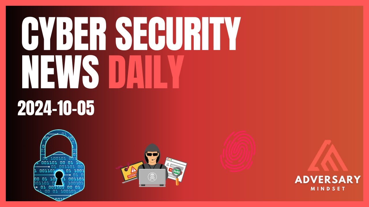 Cyber Security News for 2024-10-05: Ivanti & DrayTek Flaws, Watering ...