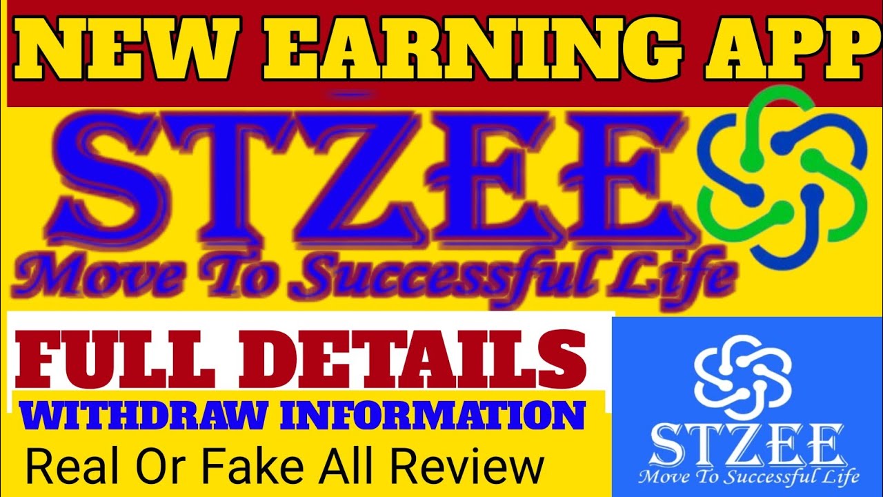 STZEE Earning App Real or Fake || STZEE App Review || Easypaisa ...