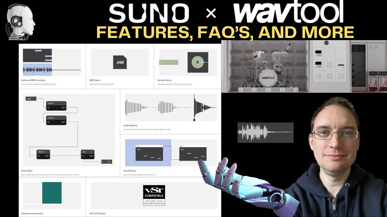 SUNO STUDIO (WAVTOOL) - Features and More - YouTube