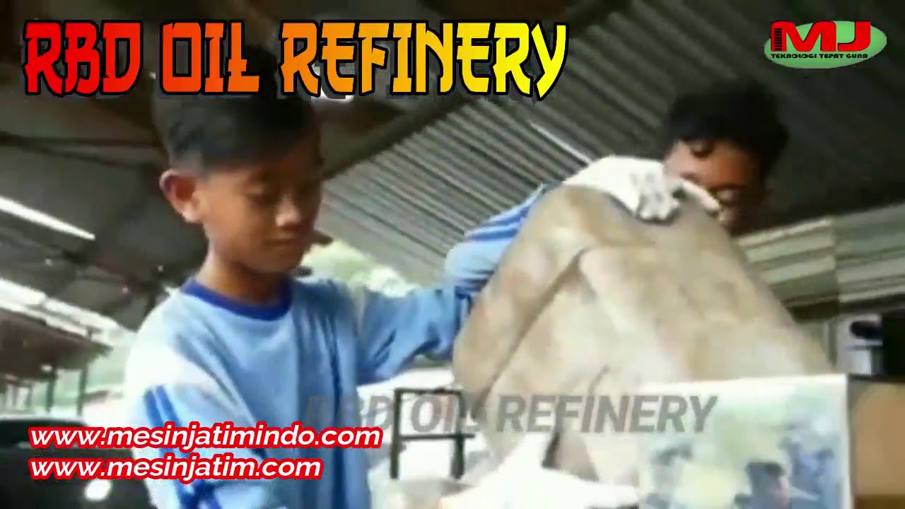 MESIN RBD OIL REFINERY PEMURNIAN MINYAK - YouTube