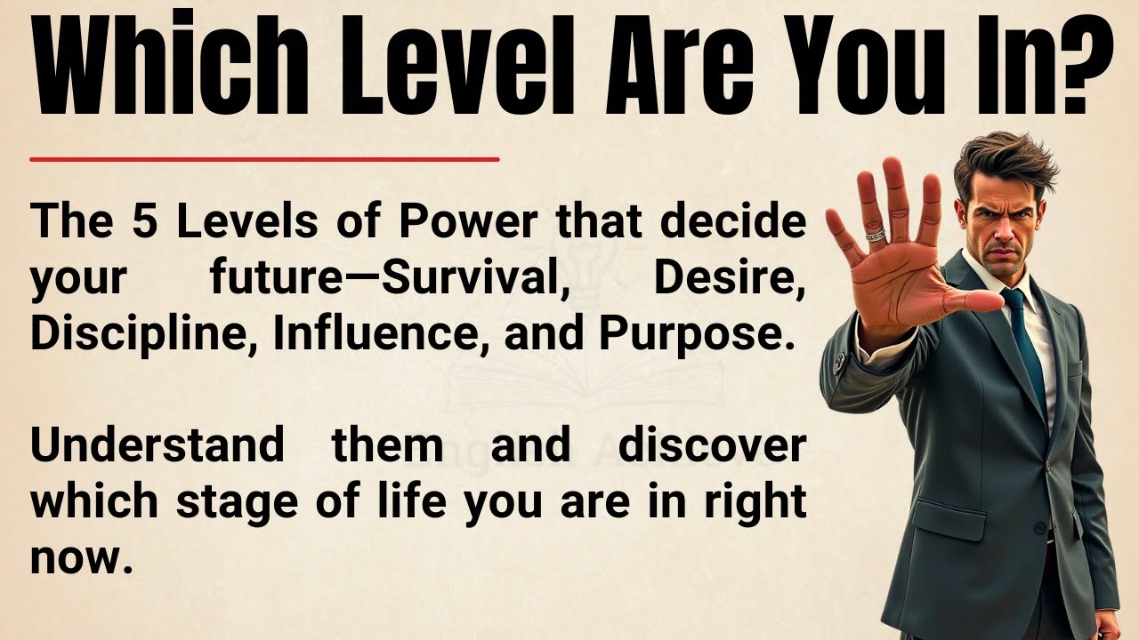 The 5 Levels of Power 🔥 | Which Stage of Life Are You In? | Motivation ...