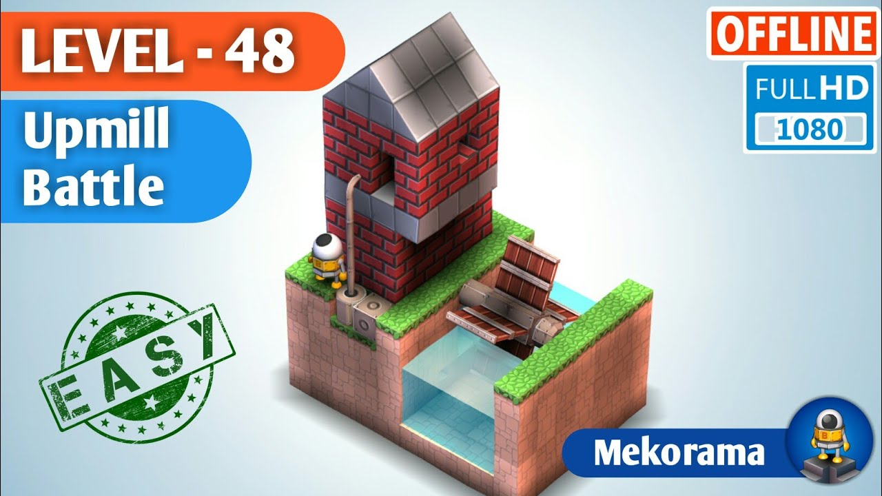 Mekorama Level 48 : Upmill Battle : Mekorama story gameplay @MartinMagni - YouTube