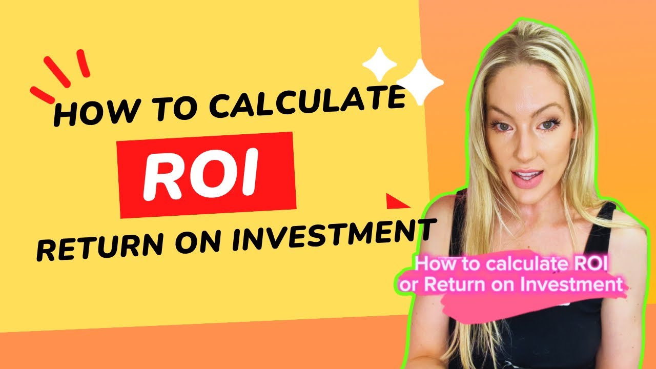 How to calculate ROI or return on investment - YouTube