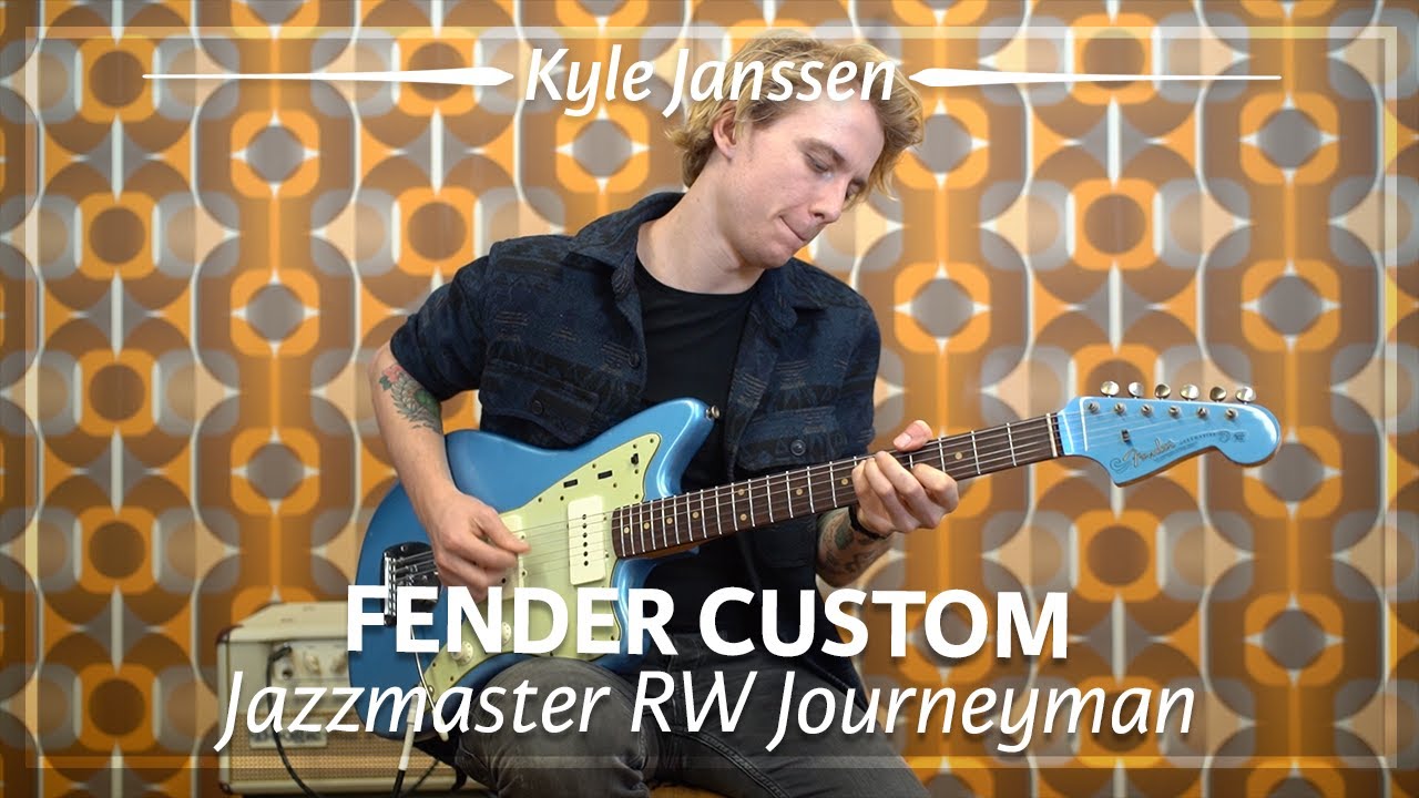 Fender Custom Shop 62 Jazzmaster RW Journeyman Faded Lake Placid Blue ...