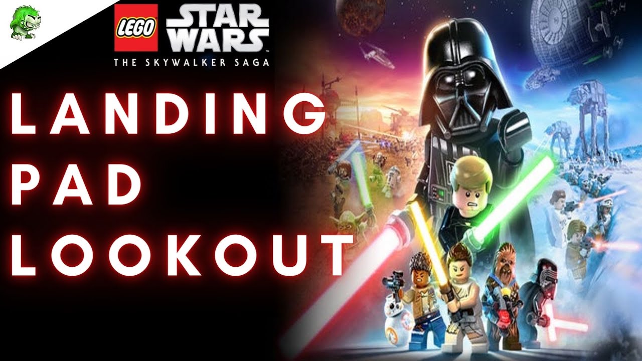 LEGO Star Wars The Skywalker Saga Landing Pad Lookout - YouTube