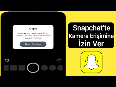 Snapchat iPhone'da Kamera Erişimine Nasıl İzin Verilir | Snapchat Kamera Erişimini Etkinleştirme