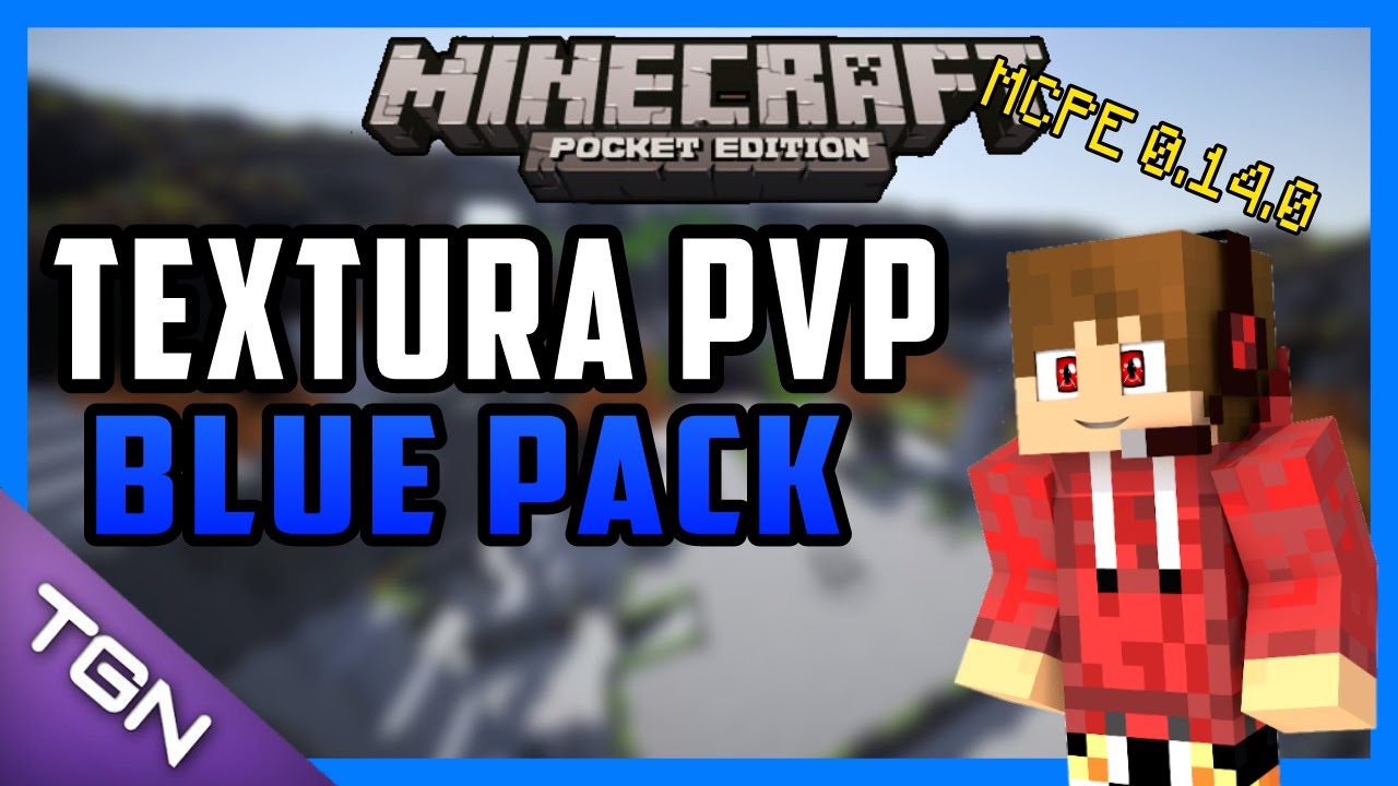 TEXTURA BLUE PACK PVP PARA MINECRAFT PE 0.14.0 | TEXTURA PVP PARA ...